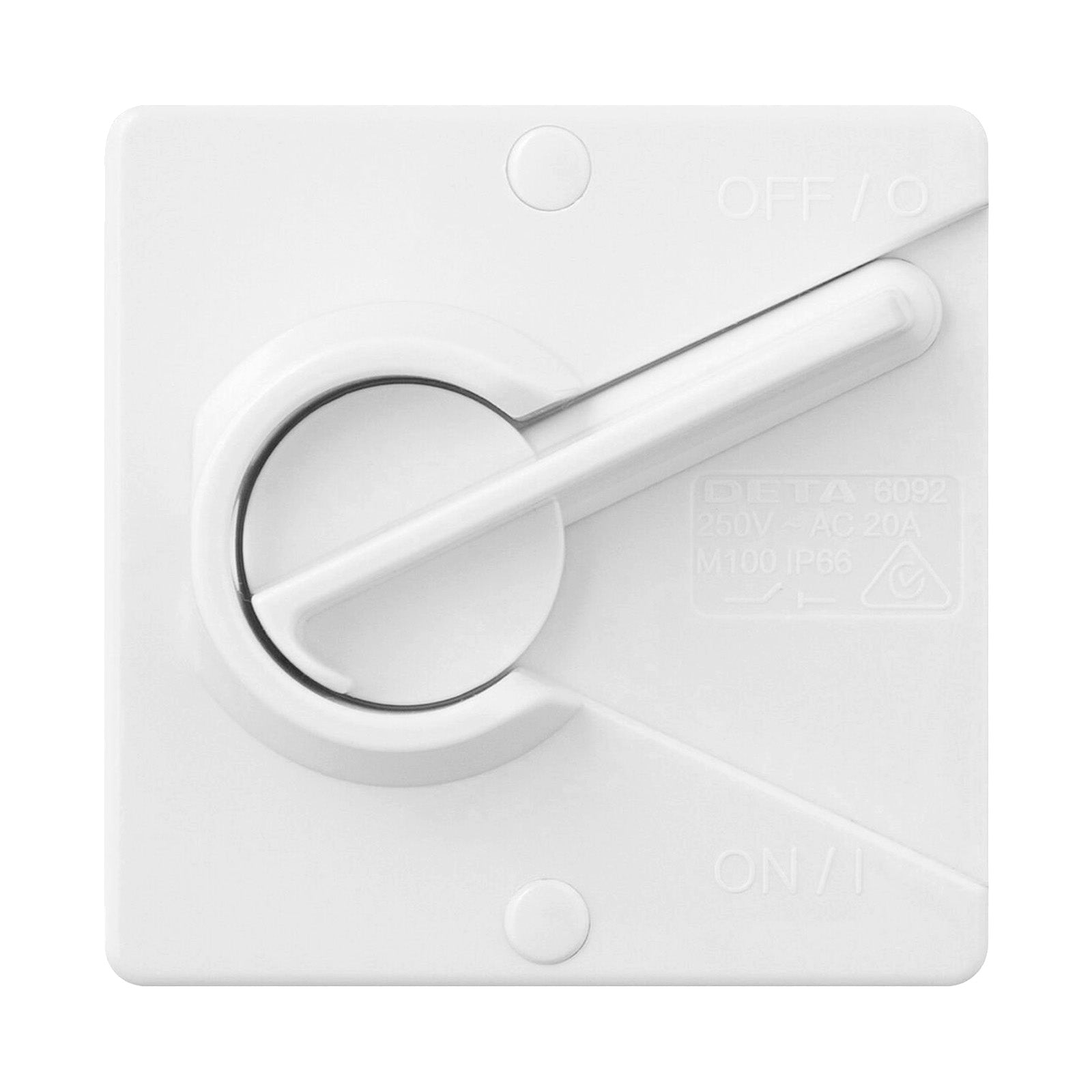 DETA 20 Amp Lockable Weatherproof Isolator