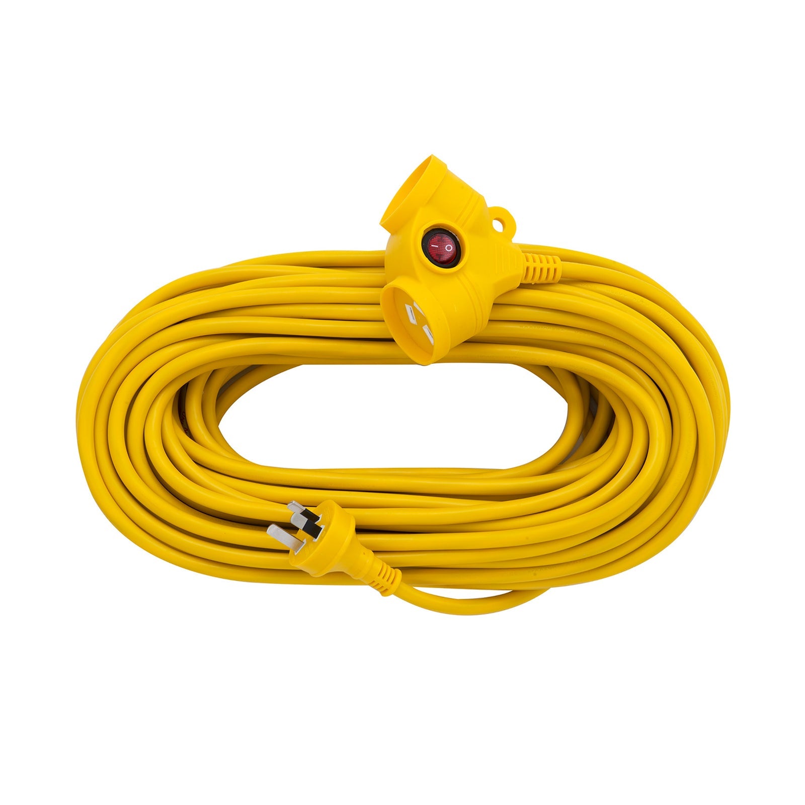 DETA 25m Dual Socket Heavy Duty Extension Lead