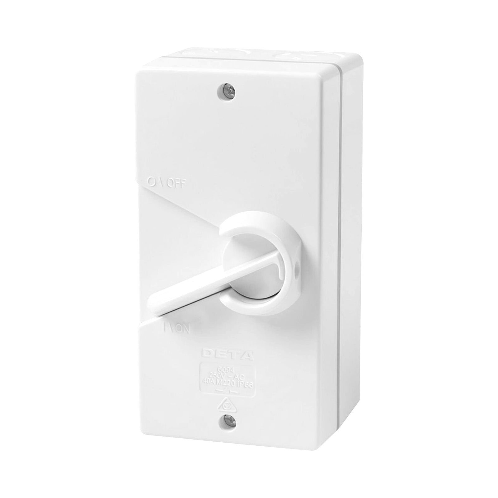 DETA 40 Amp Lockable Weatherproof Isolator