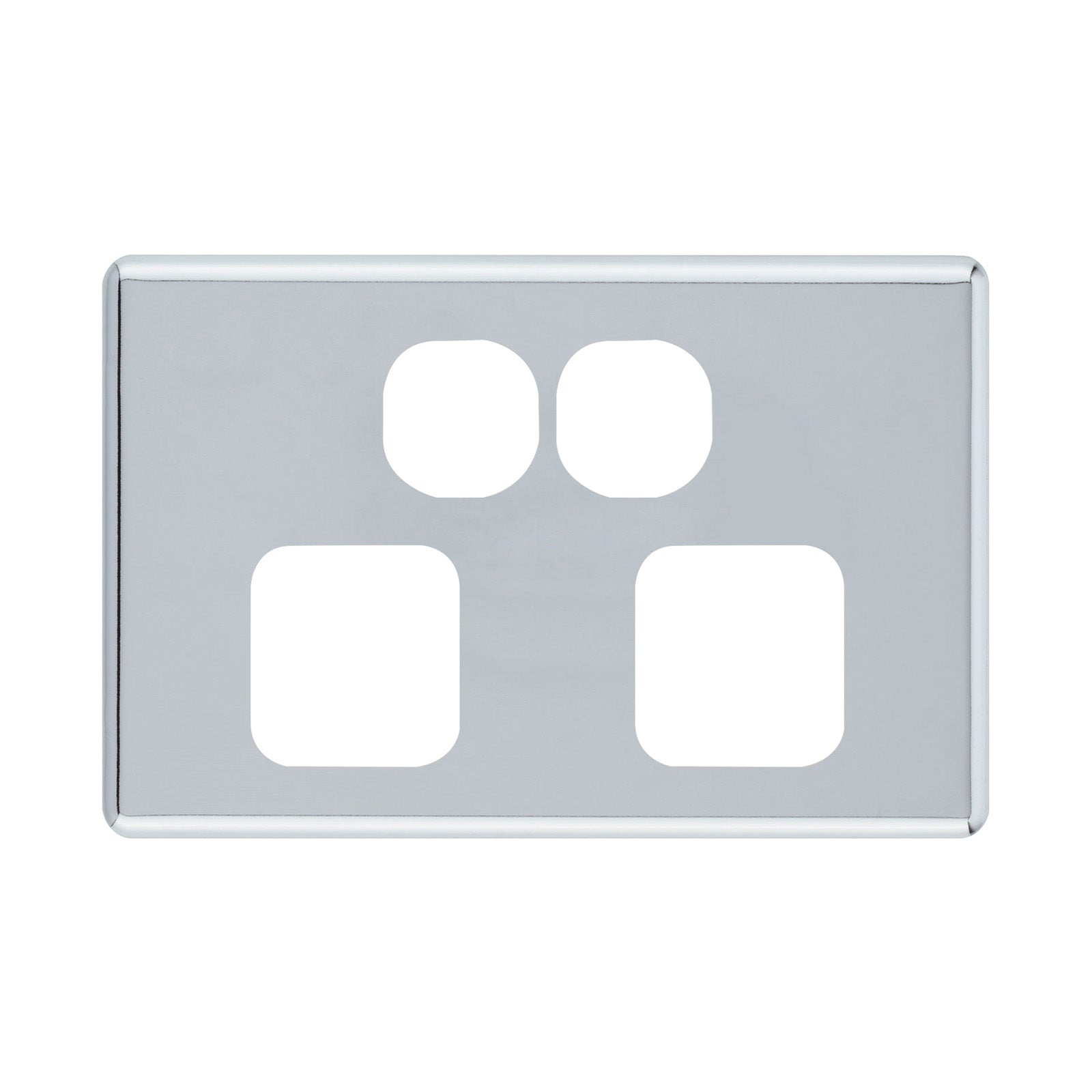 DETA S-Line Double Polished Chrome PowerPoint Cover Plate