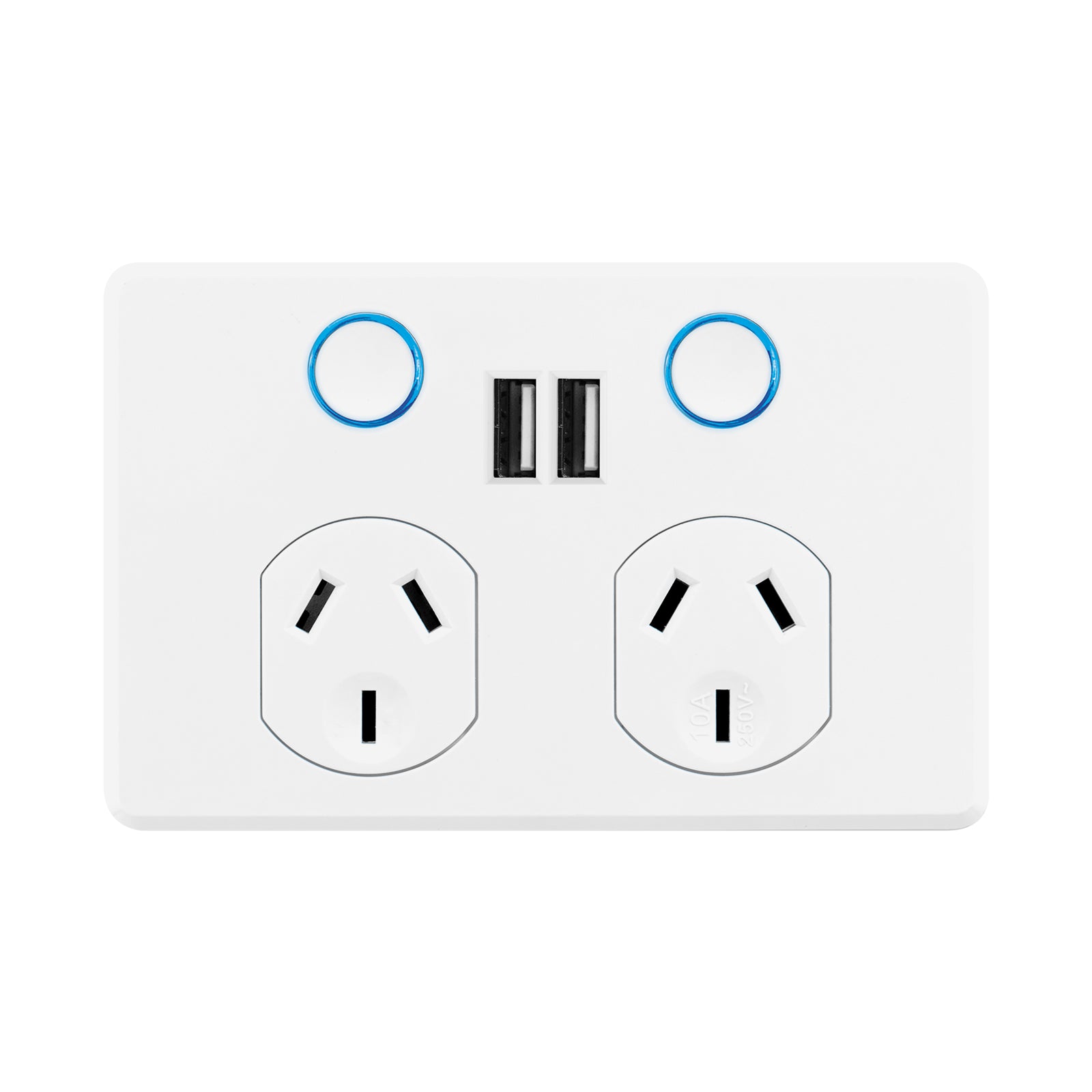 DETA Touch Activated Double PowerPoint with Double USB