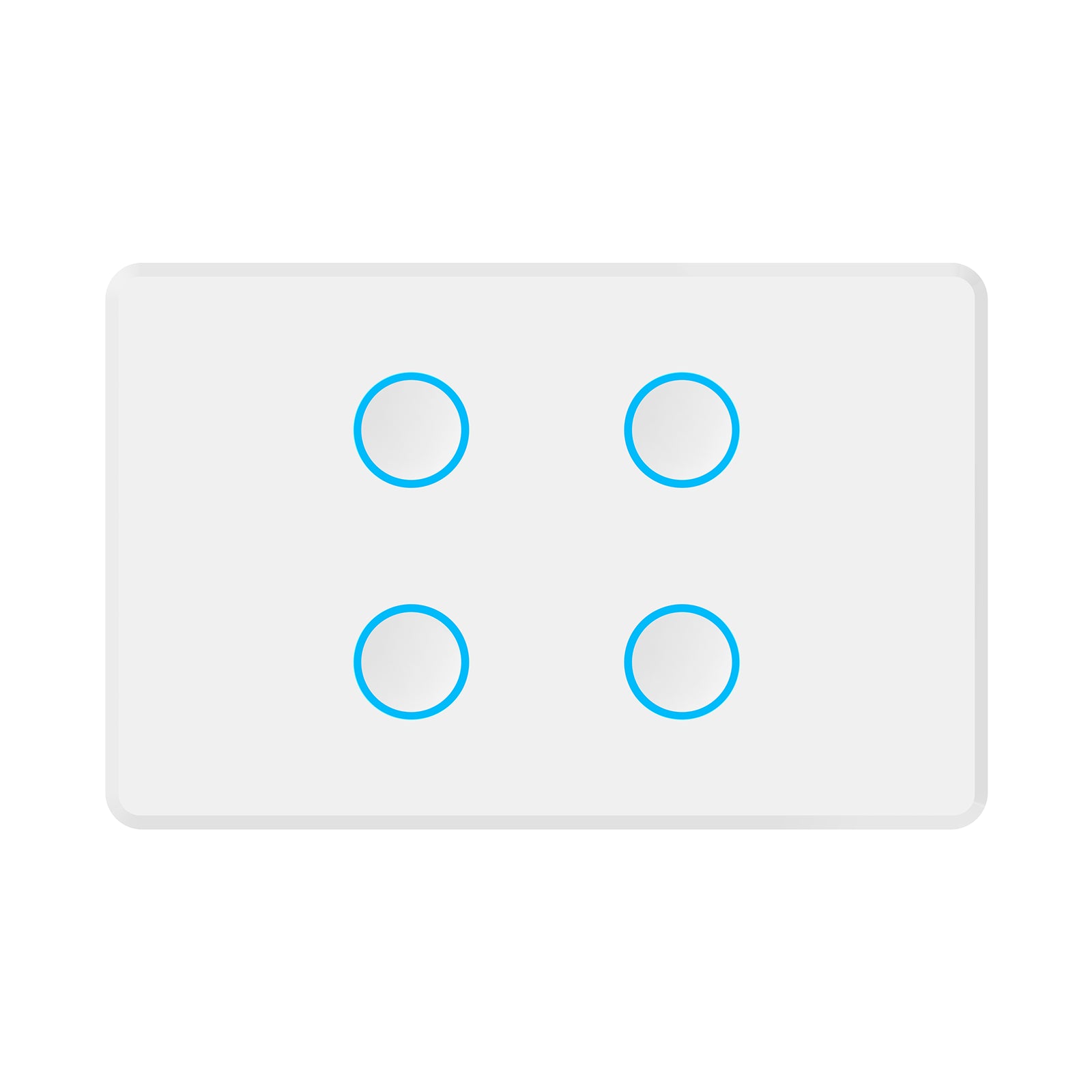 DETA Touch Activated Quad Gang Light Switch