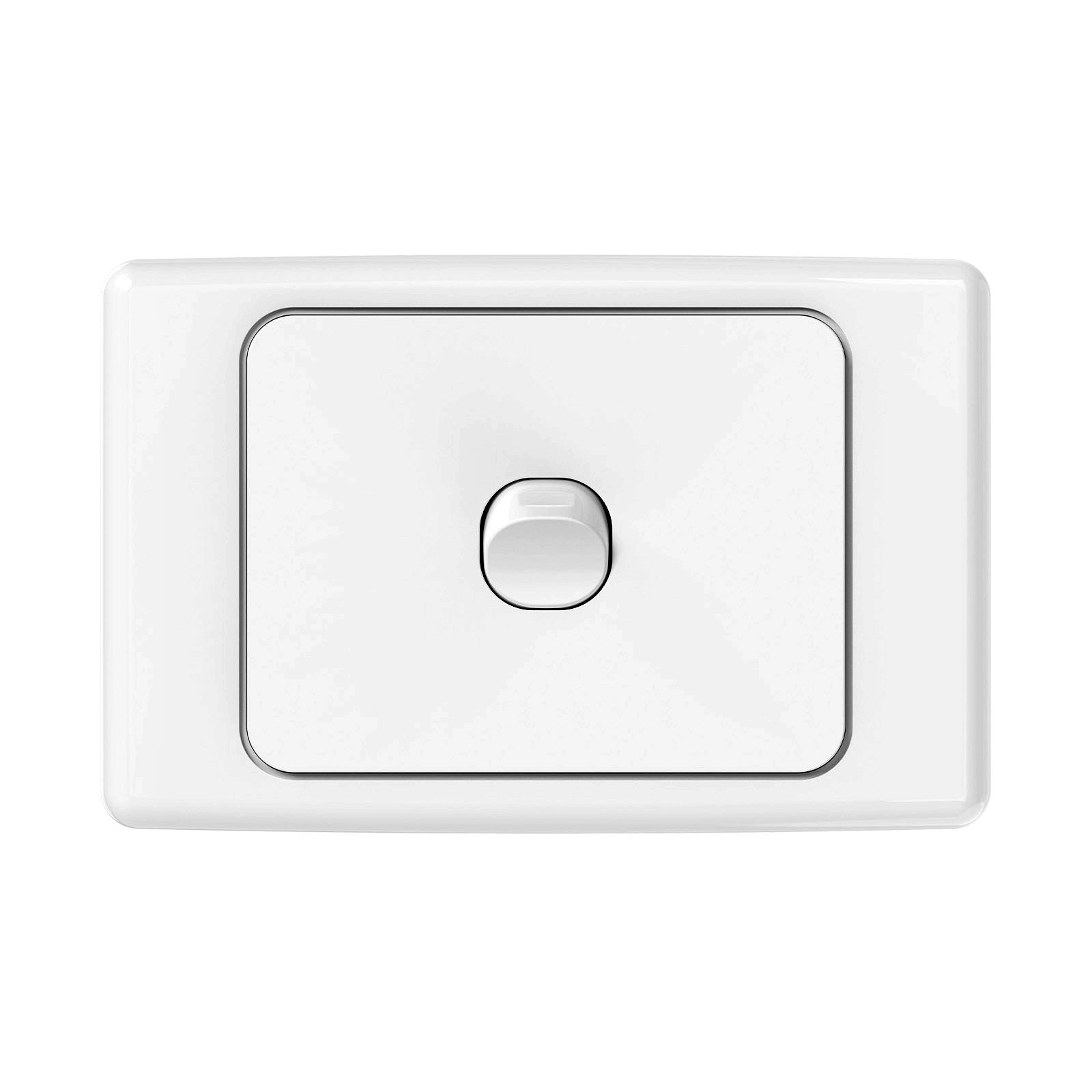 DETA White Single Gang Switch