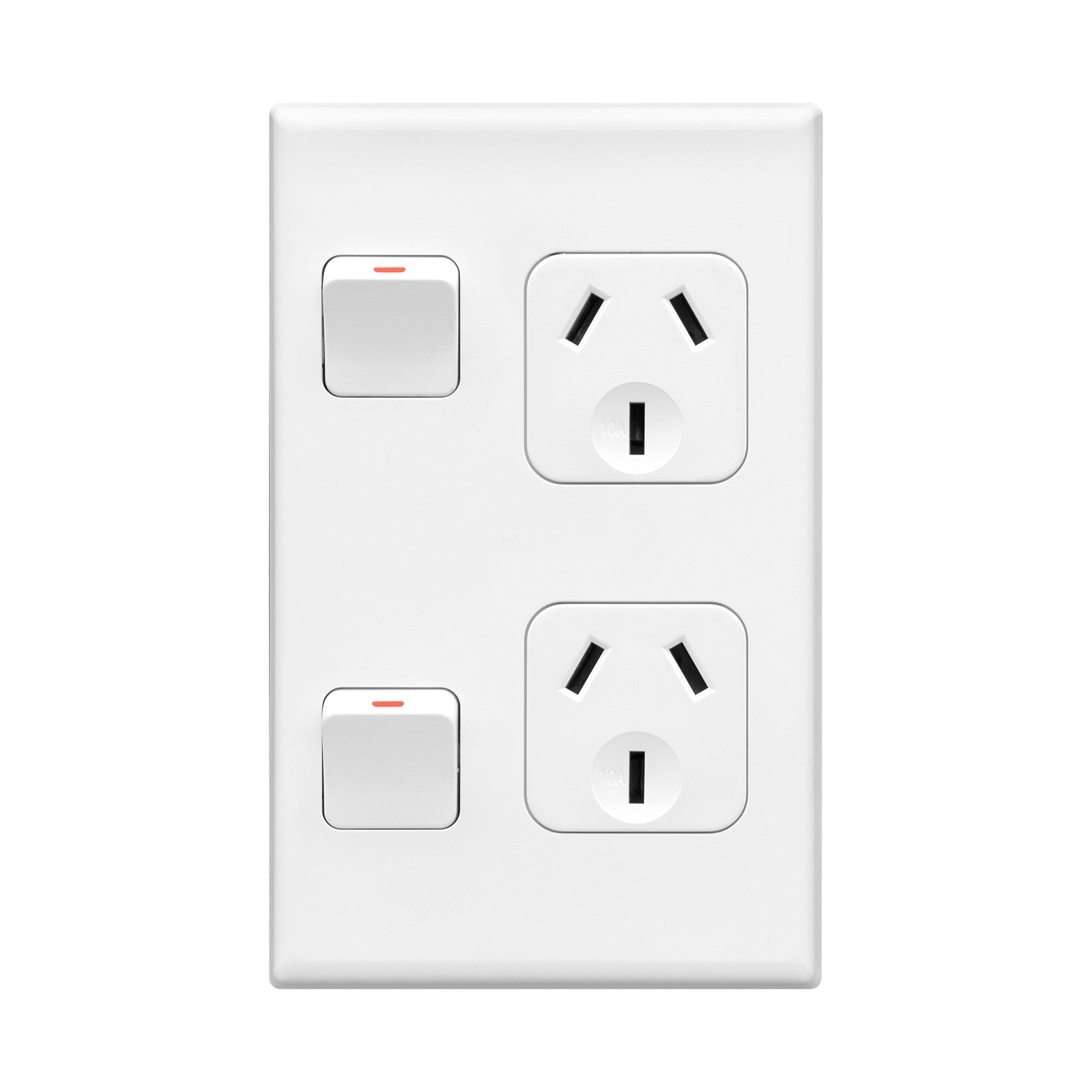 DETA X7 Matte White Vertical Double PowerPoint