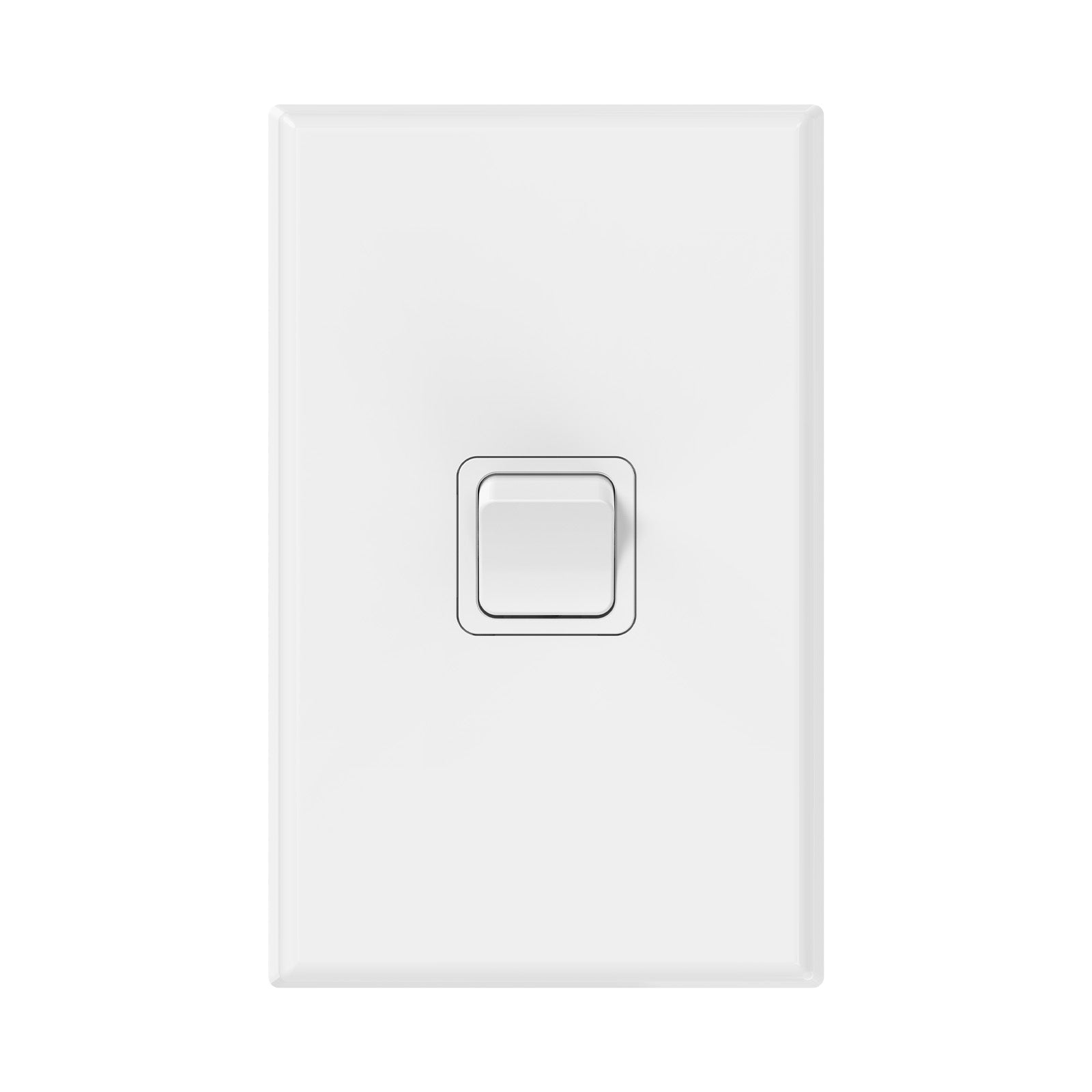 DETA X7 White Vertical Single Gang Switch